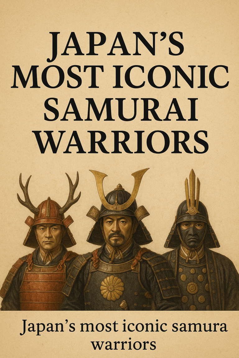 Famous Samurai Warriors of Japan - Top 25 Legends Unveiled