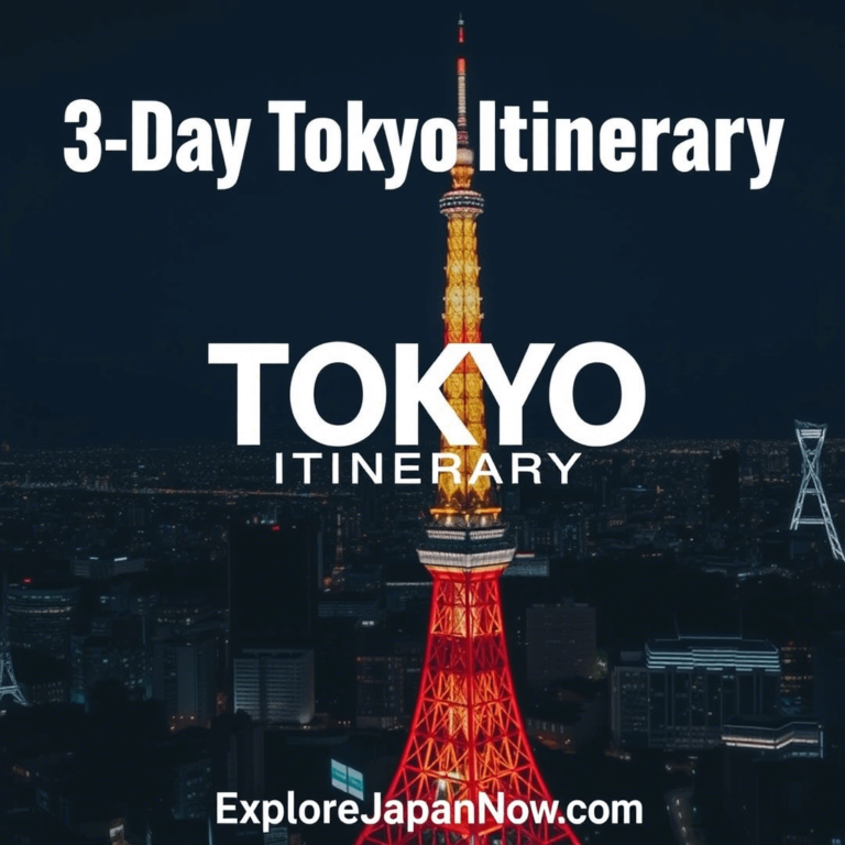 Itinerary Examples - ExploreJapanNow.com