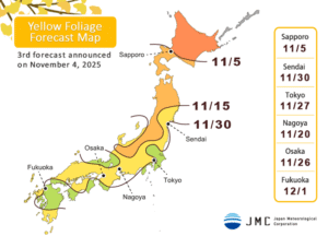 Japan Autumn Foliage Forecast 2025: Best Times & Places (Updated November)